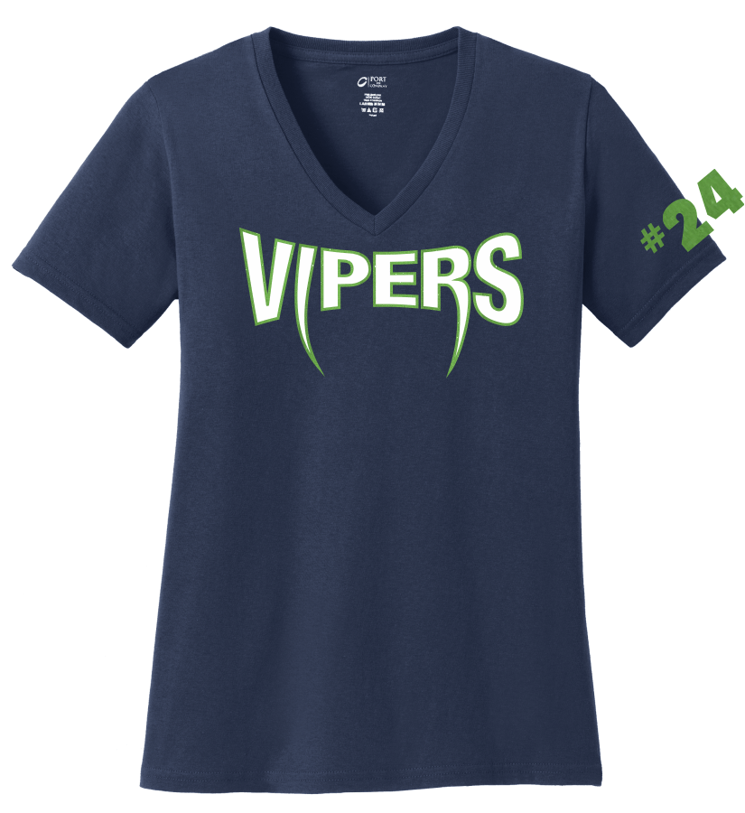 Vipers Glitter T-Shirt - Friday Threads