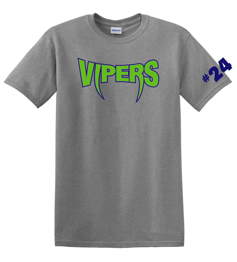 Vipers Short Sleeve T-Shirt - Friday Threads
