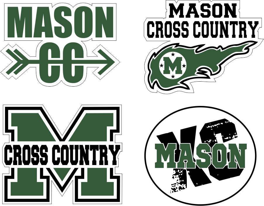 MHS Cross Country 2022 Sticker Pack - Friday Threads