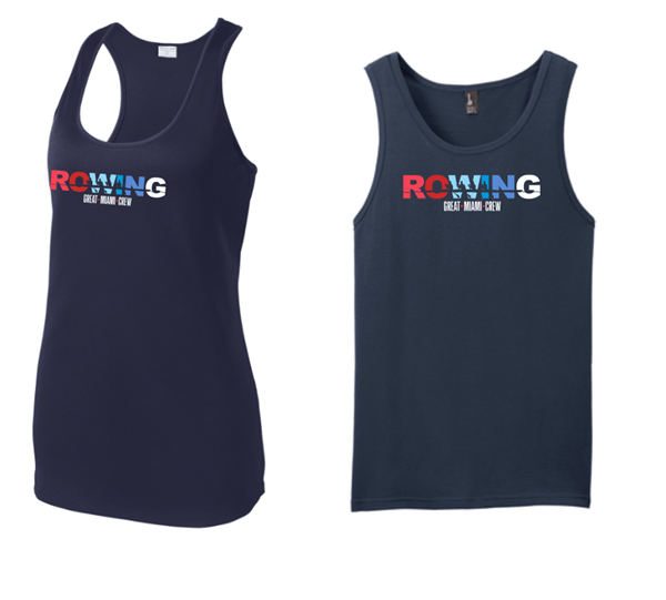 Great Miami Crew ROWING Tank Top - Friday Threads