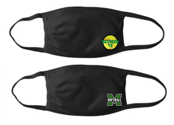 Mason Softball COTTON Face Mask - Friday Threads