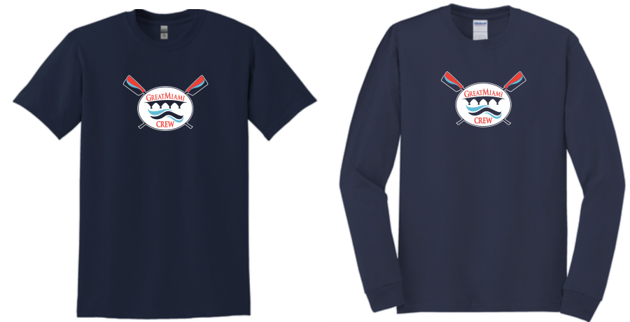 Great Miami Crew Logo COTTON Navy Shirts - Friday Threads