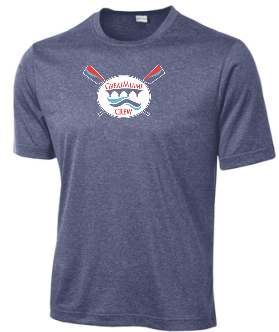 Great Miami Crew Logo DRIFIT Navy Shirts - Friday Threads