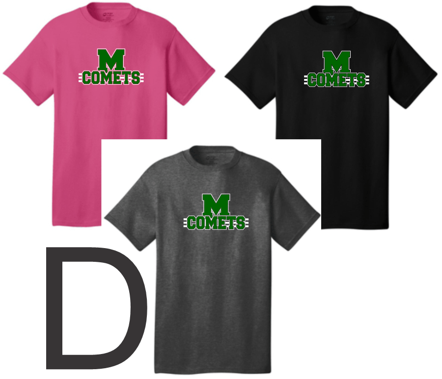 MHS/MMS 2021 Cotton Short Sleeve T-shirts - Friday Threads