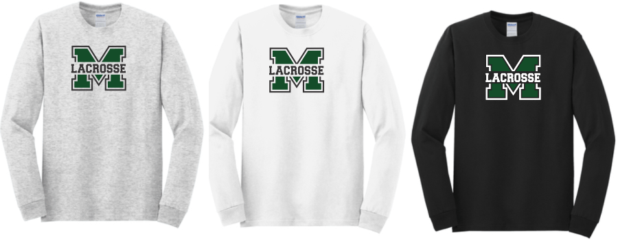 MHS Boys Lacrosse Cotton T-shirts and Sweatshirt - Friday Threads