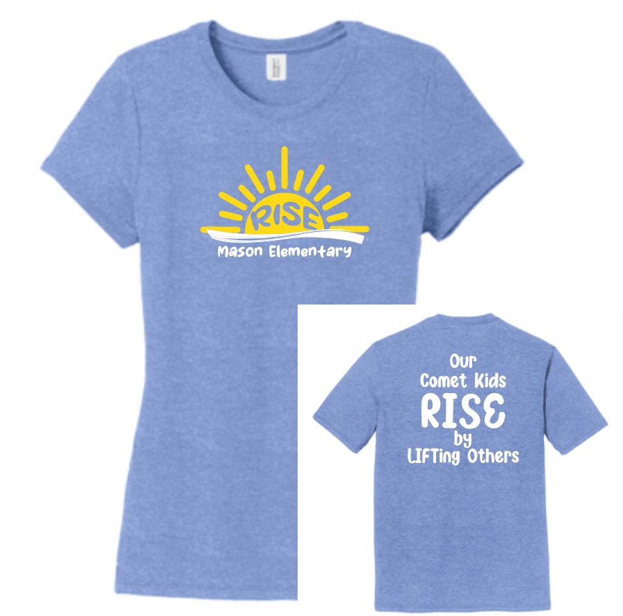 Mason Elementary RISE Ladies Triblend Tee - Friday Threads