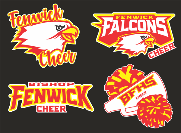 Fenwick Cheer '23 Sticker Pack - Friday Threads
