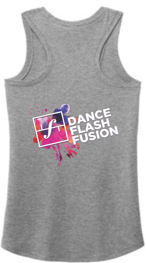 Dance Flash Fusion Triblend Tank - Friday Threads
