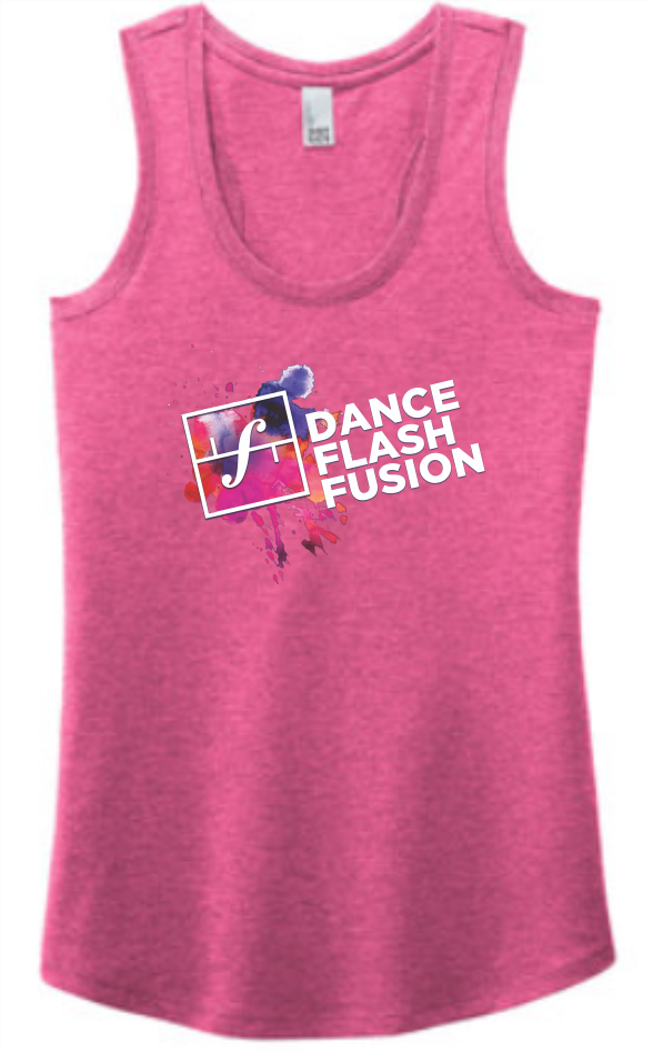 Dance Flash Fusion Triblend Tank - Friday Threads