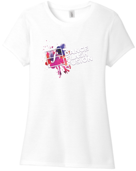 Dance Flash Fusion Ladies Triblend T - Friday Threads