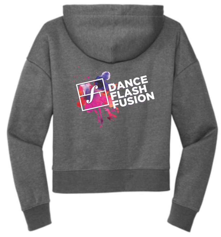Dance Flash Fusion Cropped Hoodie - Friday Threads