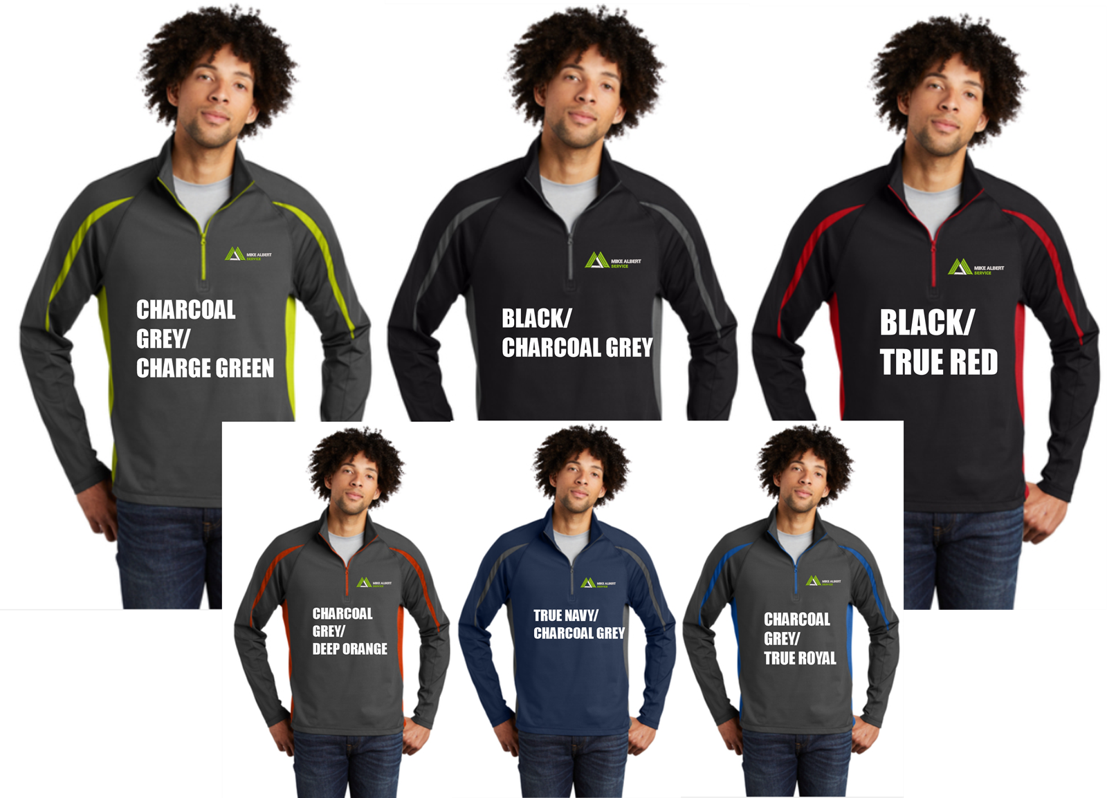 Mike Albert Sport-Tek Sport-Wick 1/2-Zip Colorblock Pullover - Friday ...