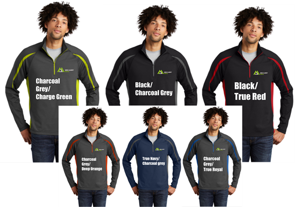 Mike Albert Sport-Tek Sport-Wick 1/2-Zip Colorblock Pullover - Friday ...