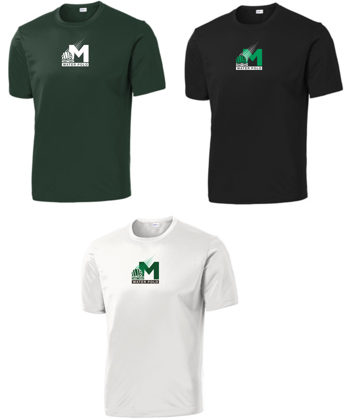 MHS Water Polo '23 Drifit T Options - Friday Threads