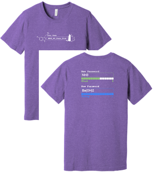 Mason AP Chem 24 Purple T - Friday Threads