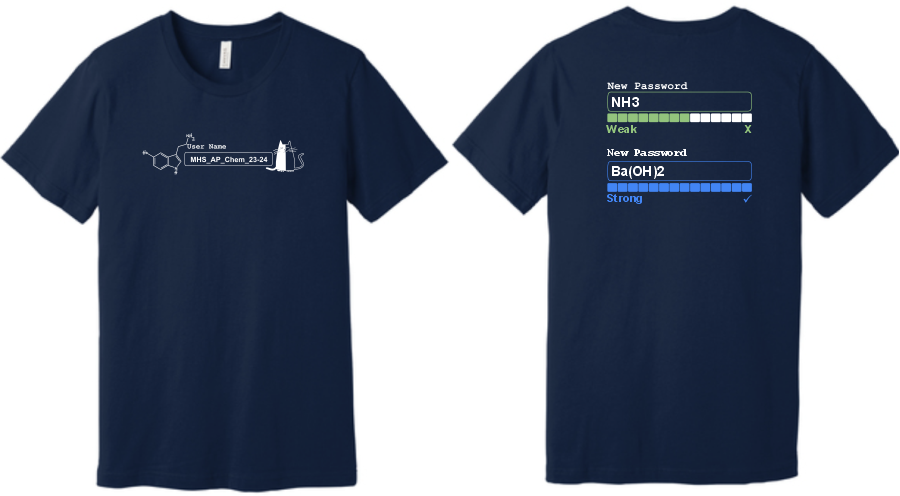 Mason AP Chem 24 Blue T - Friday Threads