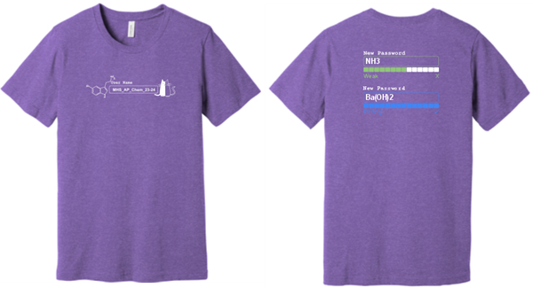 Mason AP Chem 24 Purple T - Friday Threads