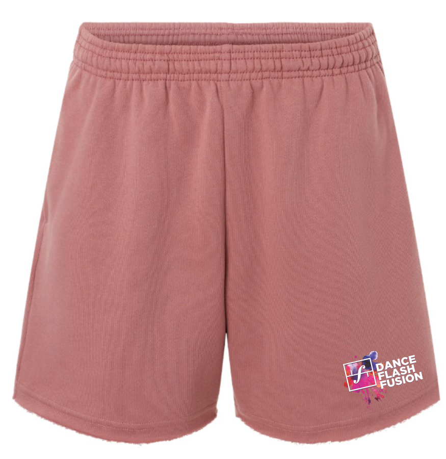 Dance Flash Fusion Ladies Fleece Shorts - Friday Threads